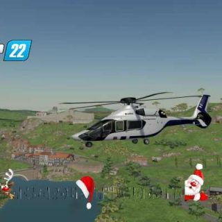 Airbus H160 helicopter v1.0.0.0 LS22 Mod / LS25 Mods
