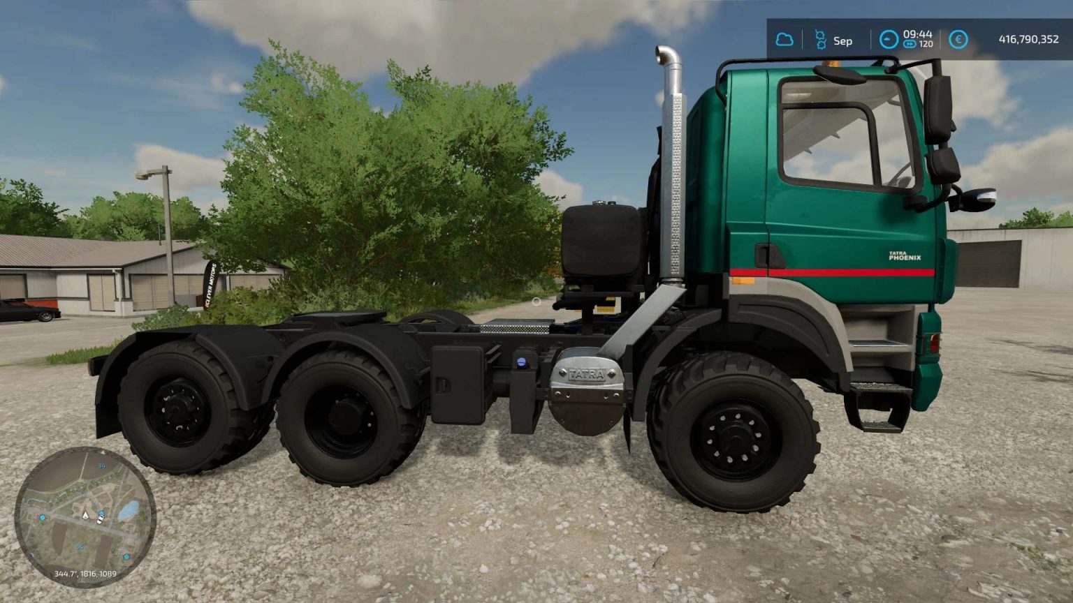 Tatra Phoenix with Paccar engines v0.6.0.0 LS22 Mod / LS25 Mods