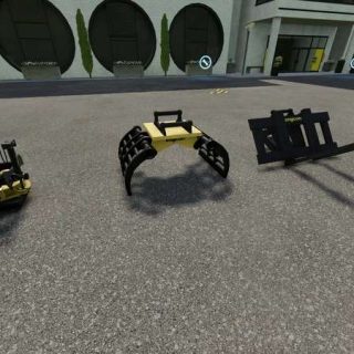 Engcon Excavator Tools Pack v1.0 LS22 Mod / LS25 Mods