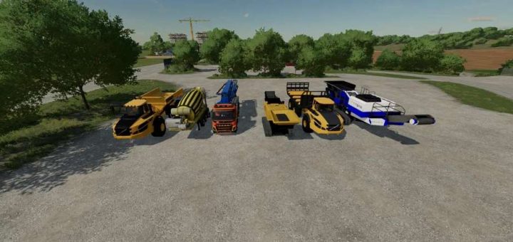 Mobile Crushers - LS 22 mods | Farming Simulator 22 Mods