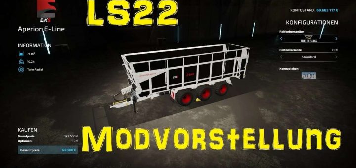 LS22 Trailers Mods | Farming Simulator 22 Trailers Mods