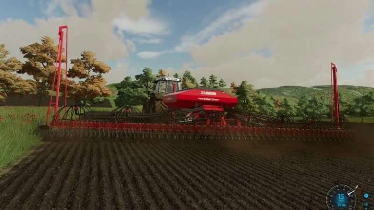 Lemken Solitair 12 roller v1.0.1.0 LS22 Mod / LS25 Mods