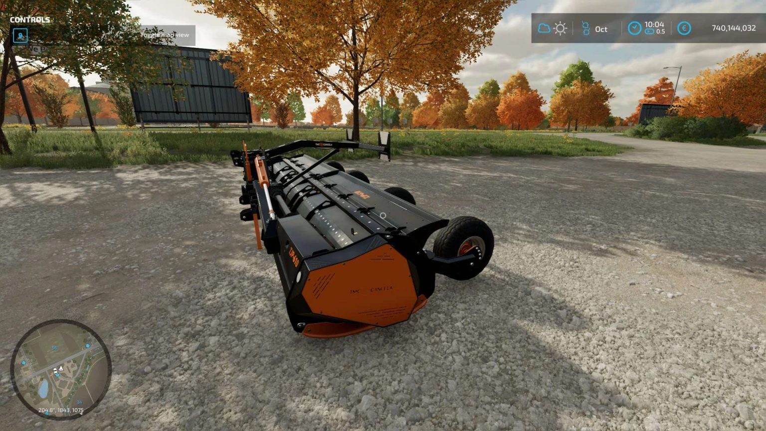 Mulcher TJP 610 XXL MP v1.0.0.0 LS22 Mod / LS25 Mods