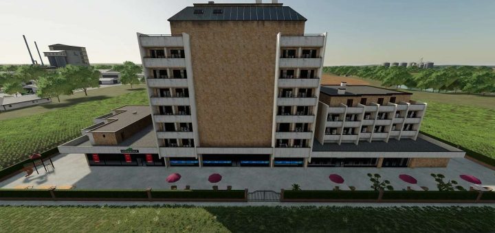 Farmland Hotel - LS 22 mods | Farming Simulator 22 Mods