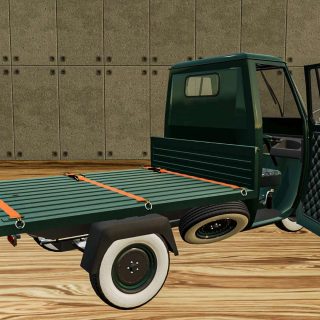 Piaggio Ape P601 v1.0.0.0 LS22 Mod / LS25 Mods