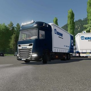 DAF XG+ v1.3.0.0 LS22 Mod / LS25 Mods