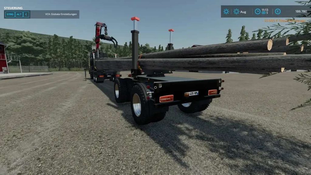 MKS8 Forst v1.0.0.0 LS22 Mod / LS25 Mods