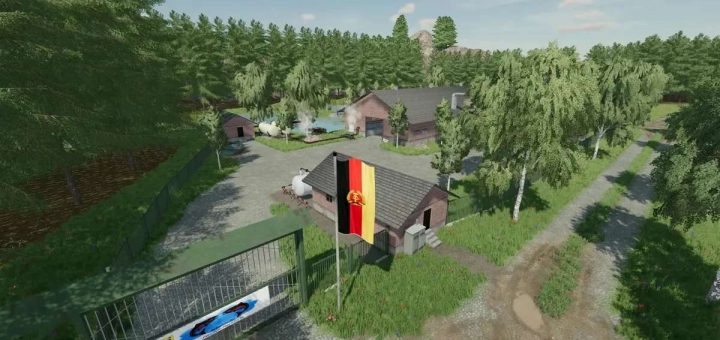 Bayern Map v1.1.0.0 LS22 - Farming Simulator 22 mod / LS22 Mod