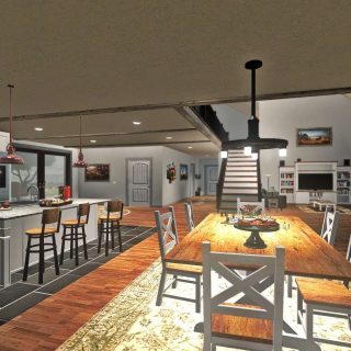 EMR Farmhouse v1.0.0.0 LS22 Mod / LS25 Mods