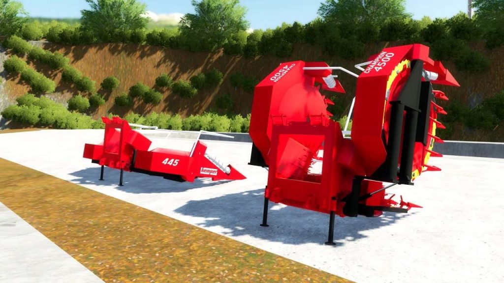 Kemper 445 / Champion 4500 v1.0.0.0 LS22 Mod / LS25 Mods