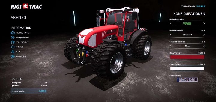 Rigi Trac - LS 22 mods | Farming Simulator 22 Mods
