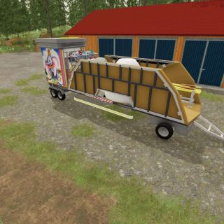 FUNFAIR TRAILERS PACK v1.0 LS22 Mod / LS25 Mods