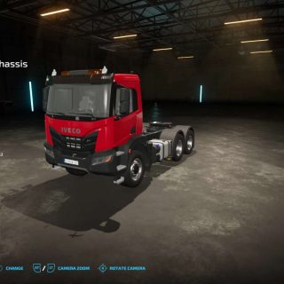 Iveco X-Way 6x6 Semi v1.0.0.0 LS22 Mod / LS25 Mods