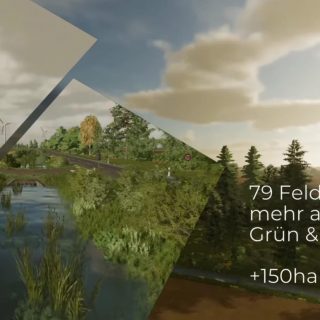 NF MARSCH 4FACH MAP V2.2.1.0 LS22 Mod / LS25 Mods