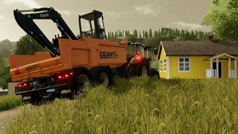 Gigant GD4-HS Pack v1.0.0.1 LS22 Mod / LS25 Mods
