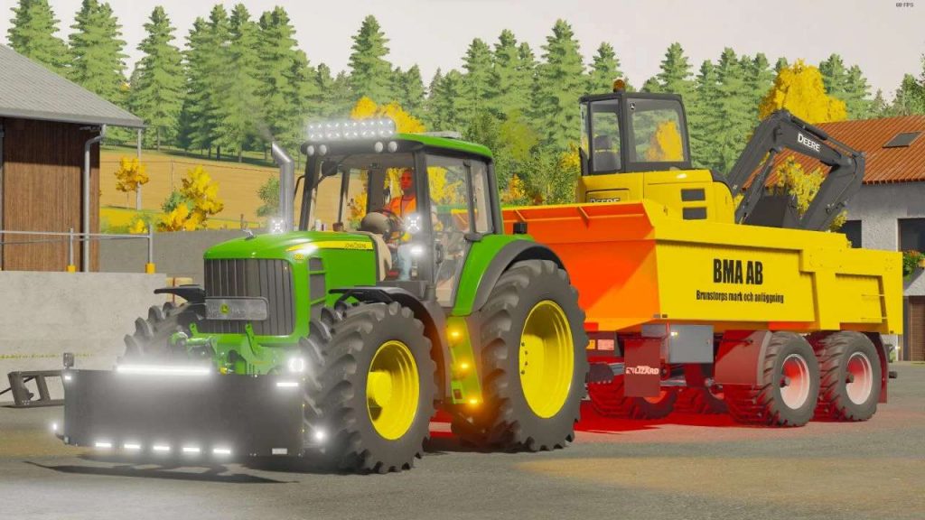 John Deere 6030 Series 6cyl Edited V1.0.0.0 LS22 Mod / LS25 Mods