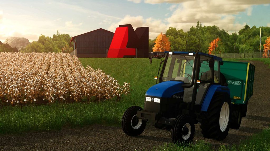 New Holland Serie L, TL Simple IC + 2WD v1.3.0.0 LS22 Mod / LS25 Mods