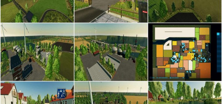 Boconnoc Map v1.0.0.0 LS22 - Farming Simulator 22 mod / LS22 Mod