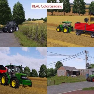 Real Color Grading 1 v1.0.0.0 LS22 Mod / LS25 Mods