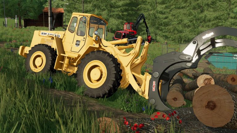 Volvo Wheel Loader v1.0.0.0 LS22 Mod / LS25 Mods