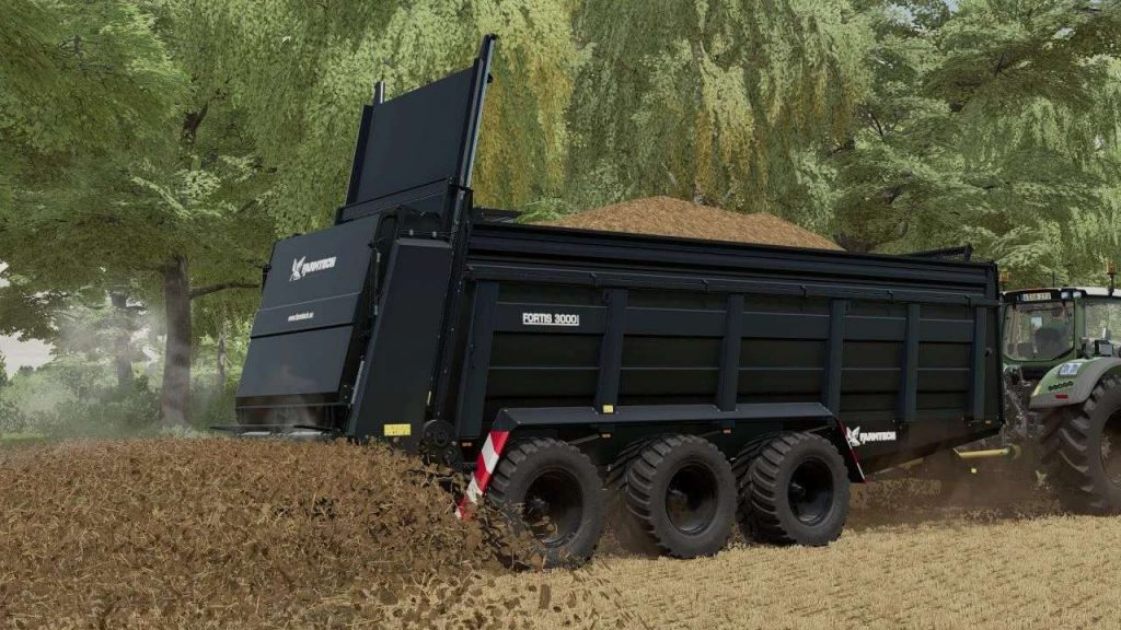 Farmtech Fortis 3000 Black Beauty v1.0.0.0 LS22 Mod / LS25 Mods