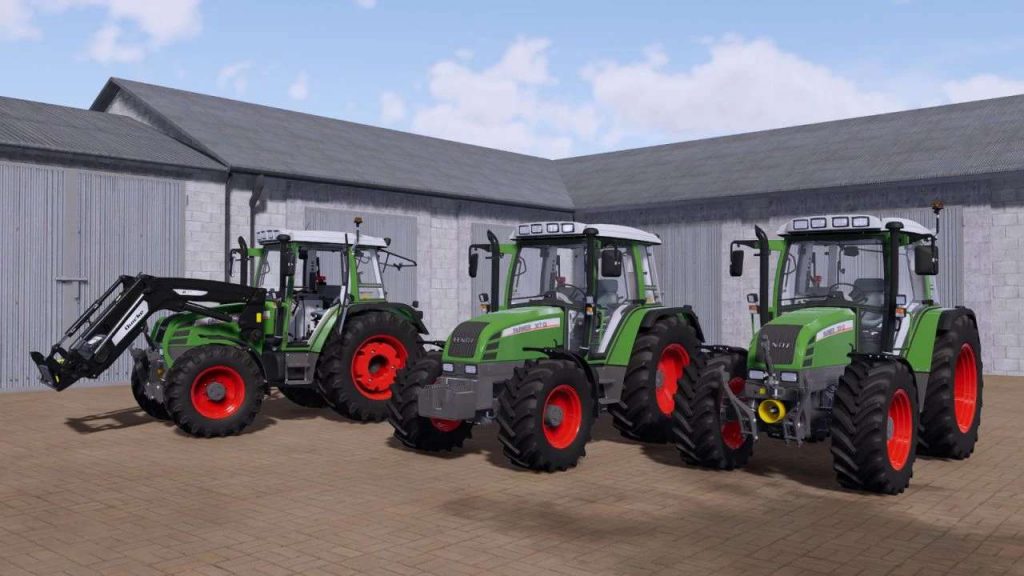 Fendt Farmer 300Ci v1.0.0.1 LS22 Mod / LS25 Mods