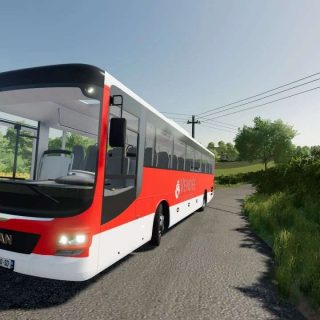 Bus Man Intercity Vendée Le Département 85 v1.0.0.0 LS22 Mod / LS25 Mods