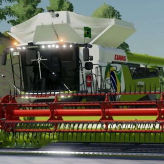 Claas Lexion 8000 v1.0.0.0 LS22 Mod / LS25 Mods