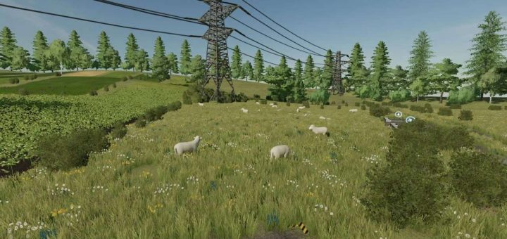 Lone Oak Map v1.0.0.0 LS22 Mod / LS25 Mods