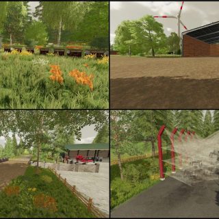 WEST END 64X MAP BY LEVIS V1.0.0.3 LS22 Mod / LS25 Mods