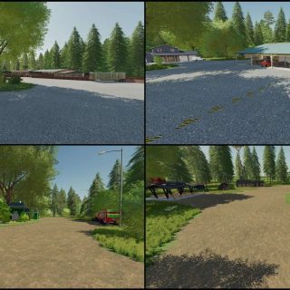 WEST END 64X MAP BY LEVIS V1.0.0.3 LS22 Mod / LS25 Mods