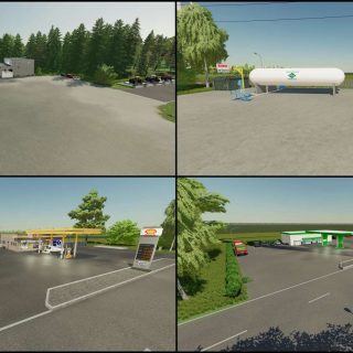 WEST END 64X MAP BY LEVIS V1.0.0.3 LS22 Mod / LS25 Mods