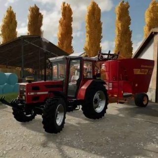 AGCO Allis 6690 and Same Explorer 90 v1.0.0.1 LS22 Mod / LS25 Mods