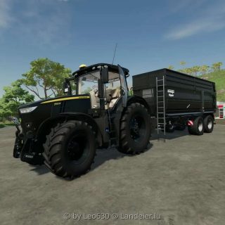 John Deere 7R interactiveControl v1.0.0.0 LS22 Mod / LS25 Mods