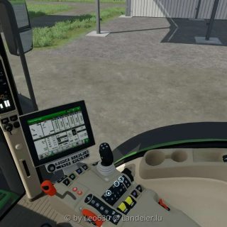 John Deere 7R interactiveControl v1.0.0.0 LS22 Mod / LS25 Mods