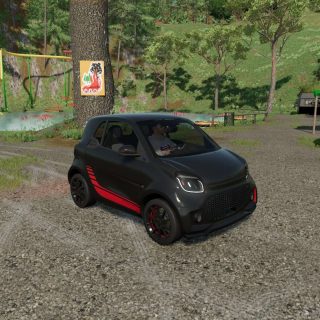 Smart ForTwo EQ 2022 v1.0.0.0 LS22 Mod / LS25 Mods