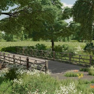 Bantikow Map v1.0.0.0 LS22 Mod / LS25 Mods
