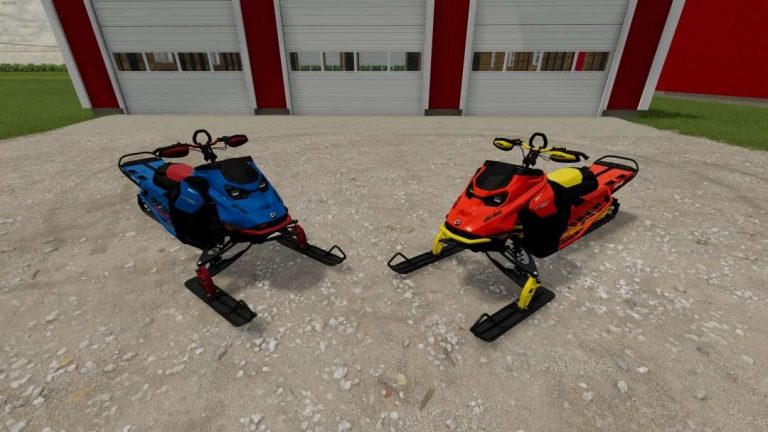 BRP Skidoo Summit v1.0.0.0 LS22 Mod / LS25 Mods