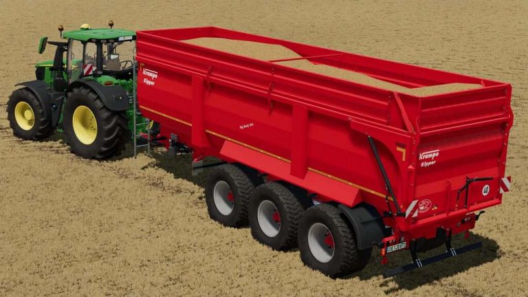 Krampe Big Body Tridem Series v1.1.0.2 LS22 Mod / LS25 Mods