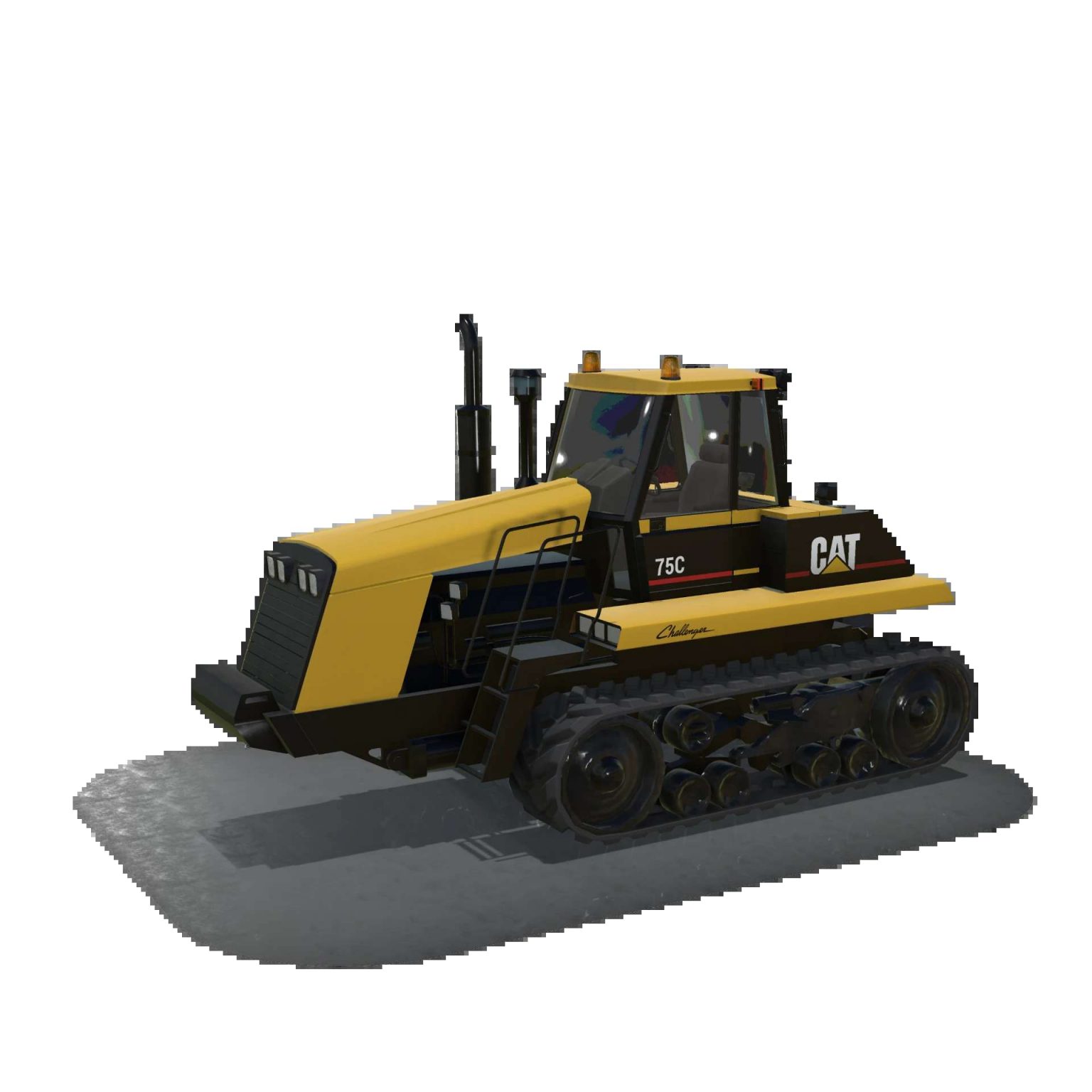 CAT 75C 3D Tracks v1.0.0.0 LS22 Mod / LS25 Mods