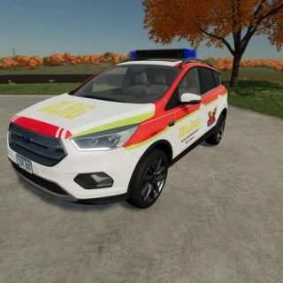 Ford Kuga Mk2f 2016 DLRG FIRST RESPONDER v1.0.0.0 LS22 Mod / LS25 Mods