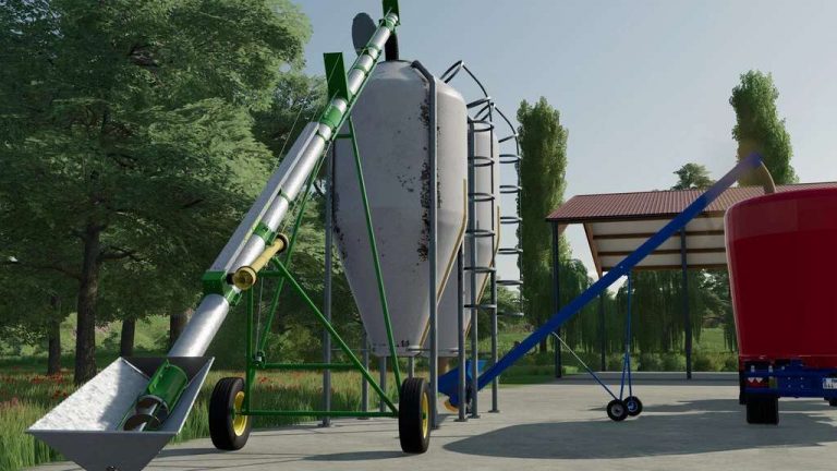 Agriculture Silos In Fiberglass Multifruit v1.0.0.0 LS22 Mod / LS25 Mods