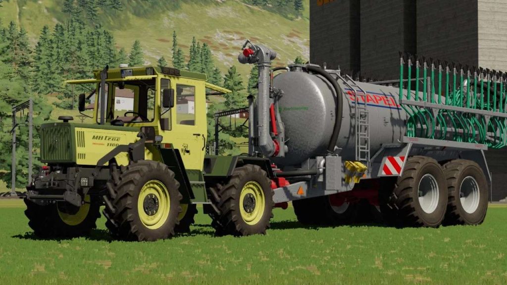 Drip hose slurry tanker set v1.0.0.0 LS22 Mod / LS25 Mods