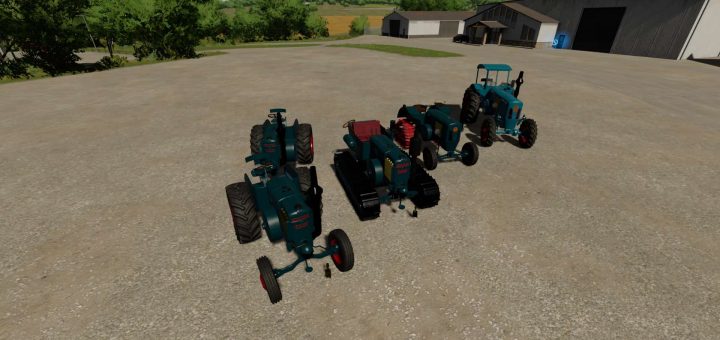 Lanz Bulldog Pack - LS 22 mods | Farming Simulator 22 Mods
