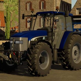 New Holland TM 120 v1.1.0.0 LS22 Mod / LS25 Mods