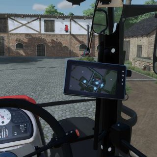 RealGPS Hof Bergmann Custom PDA Map v1.0.0.0 LS22 Mod / LS25 Mods
