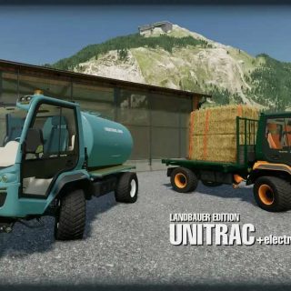 Unitrac + electric LE v1.0.0.0 LS22 Mod / LS25 Mods