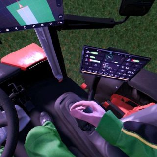 Character in the cabin v1.0.0.1 LS22 Mod / LS25 Mods