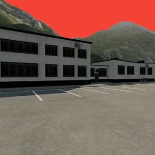 Police Station v1.0.0.0 LS22 Mod / LS25 Mods
