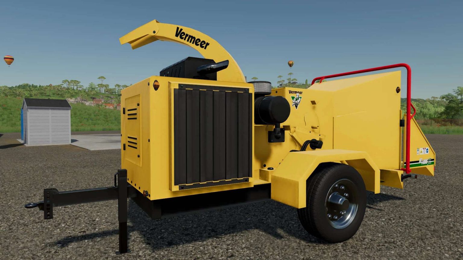 Vermeer BC 1000 XL v1.0.0.0 LS22 Mod / LS25 Mods
